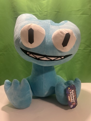 Rainbow Friends 15" GIANT CYAN PLUSH Stuffed Toy Figure 2025 New With ...
