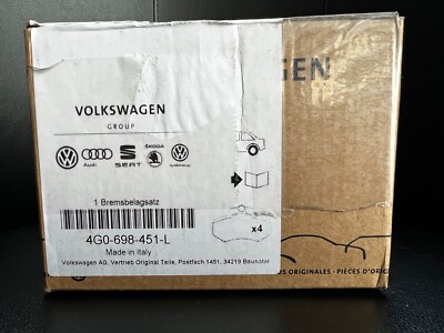 original Audi Bremsbeläge RS5 A6 A7 quattro Audi Bremsklötze 4G0698451L ...