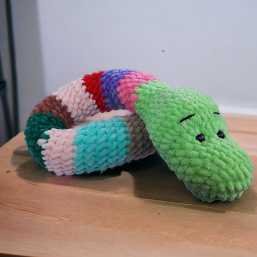 Handcrafted Crochet Boa: Adorable Amigurumi Toy for Kids and Collectors ...