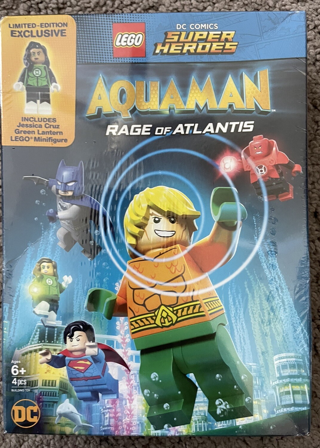 LEGO DC Super Heroes Aquaman Rage of Atlantis Includes Bonus Mini ...