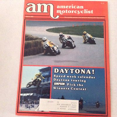 American Motorcyclist Magazine Daytona Speedweek March 1984 061617nonrh ...