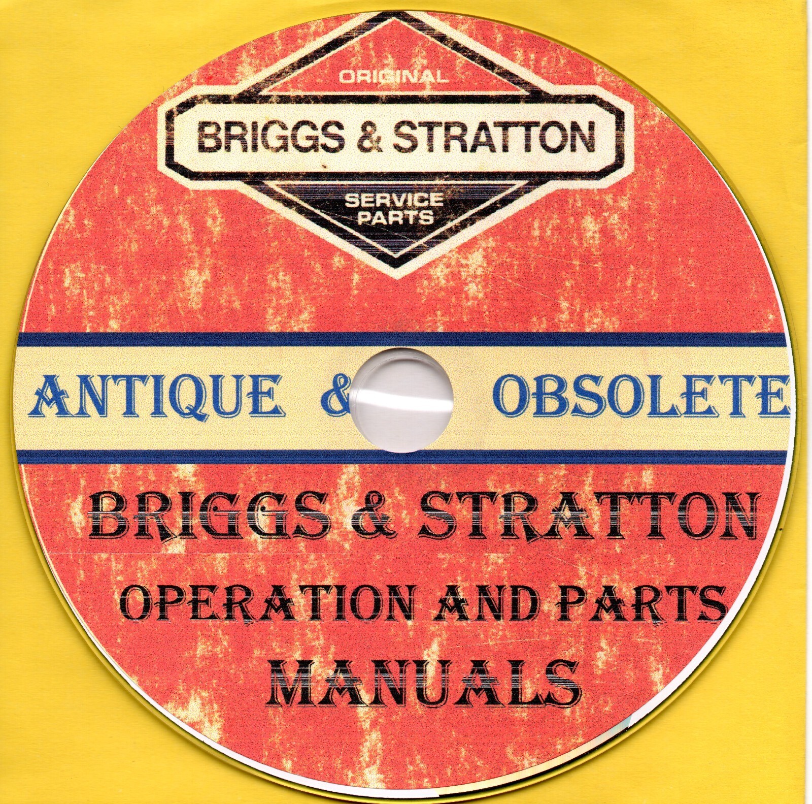 Briggs and Stratton Antique and Obsolete Engine Manuals on CD-ROM | eBay