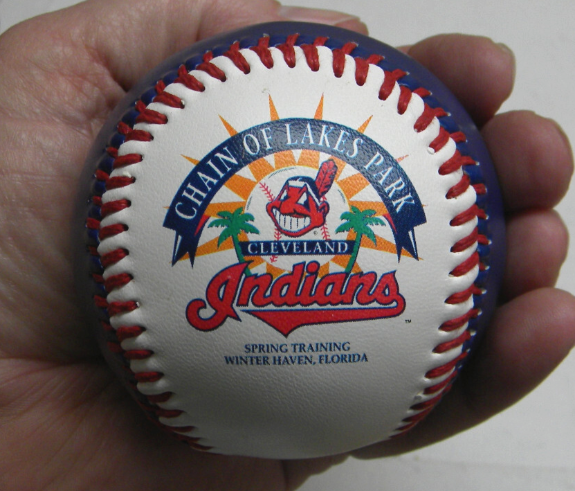 Cleveland Indians Chief Wahoo Baseball Fotoball Limited edition ~Bob ...