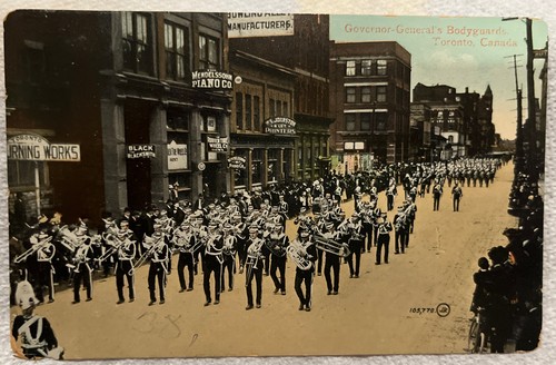 Authentic Vintage Postcard! Governor-General Bodyguards! Toronto ...
