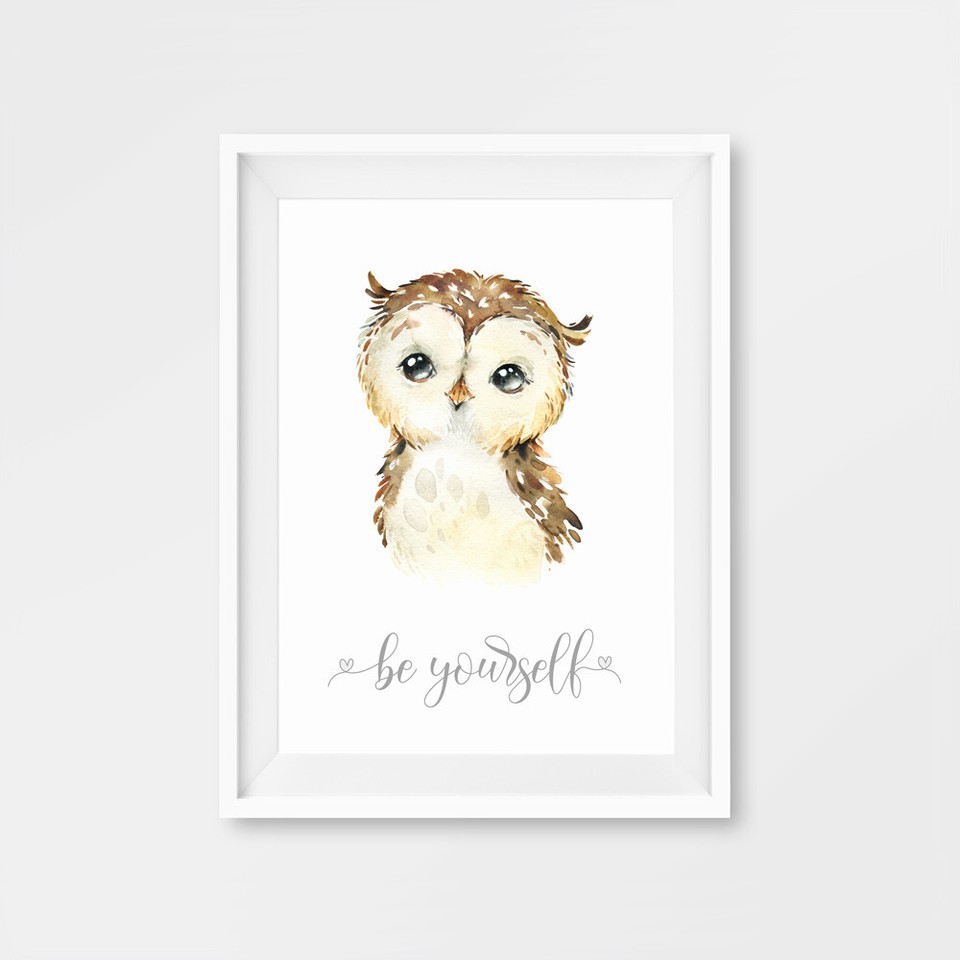 Woodland Baby Animal Nursery Prints Childrens Bedroom Wall Art Pictures woodland-baby-animal-nursery-prints-childrens-bedroom-wall-art-pictures