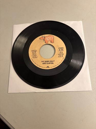 ERIC CLAPTON LAY DOWN SALLY / NEXT TIME YOU SEE HER 7" SINGLE 45 RECORD ...