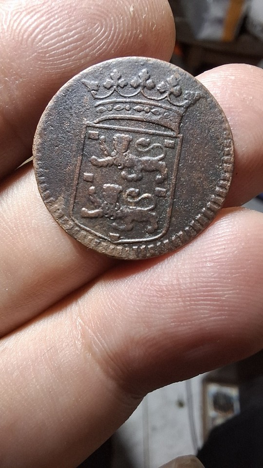 Dutch Netherlands Colonial Voc Duit 1750 WestfriesLand New York Penny ...