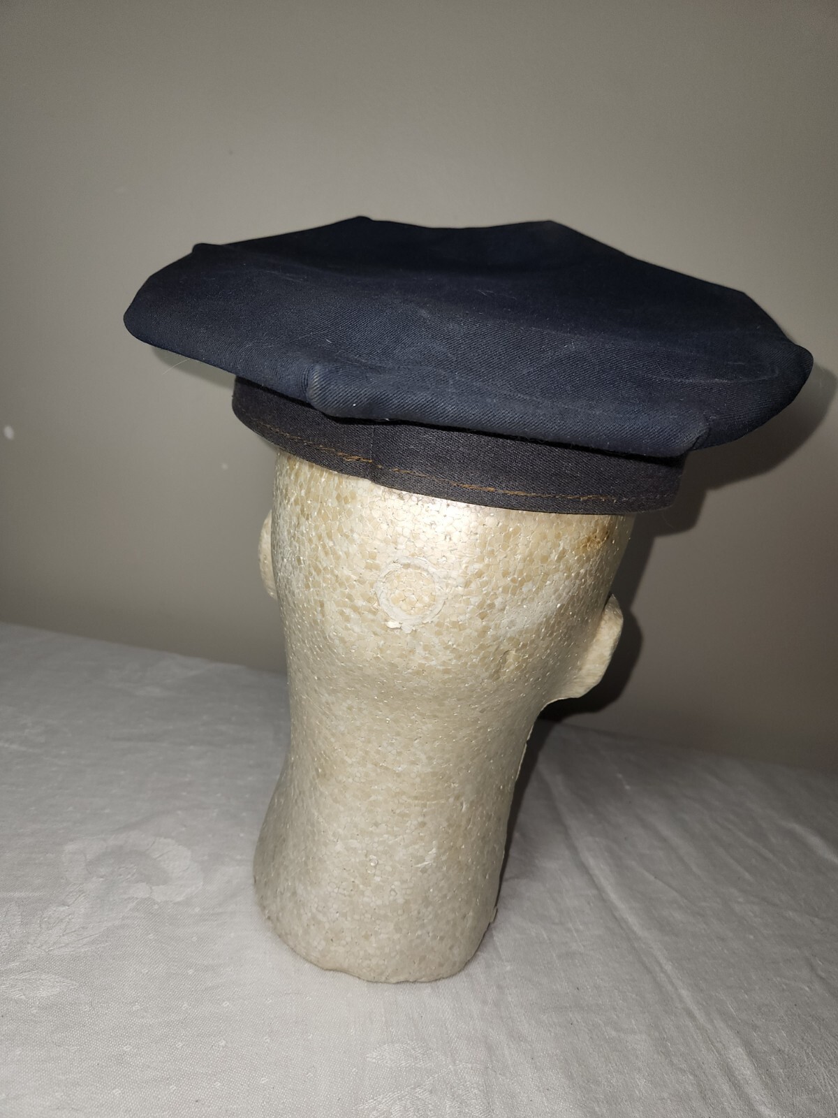 Vintage 1980 Pinkerton's Security Guard Blue Visor Cap Hat by Gerber ...