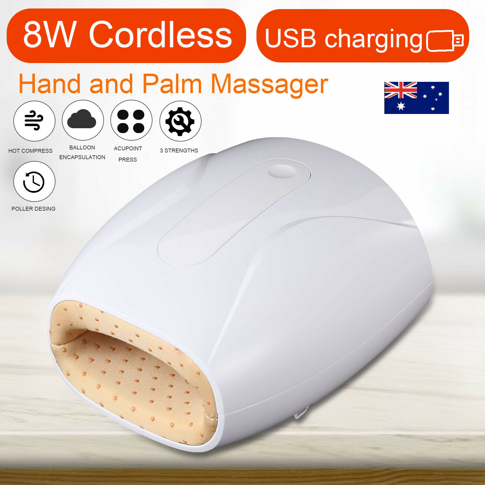 Electric Hand Massager Wrist Palm Finger Massage Numb Pain Relief ...
