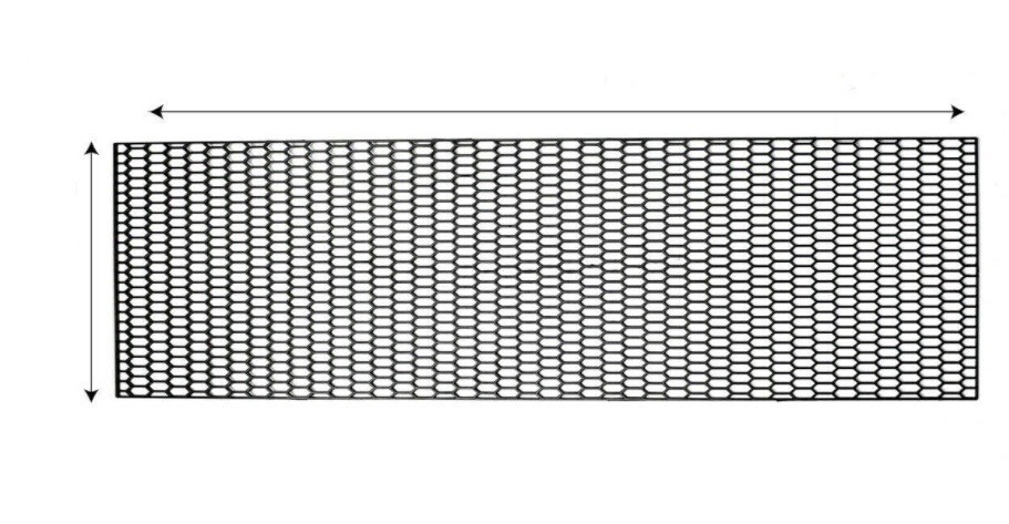 2013-2016 Genesis Coupe Front Grill Mesh Sheet | Black | Grille | Front