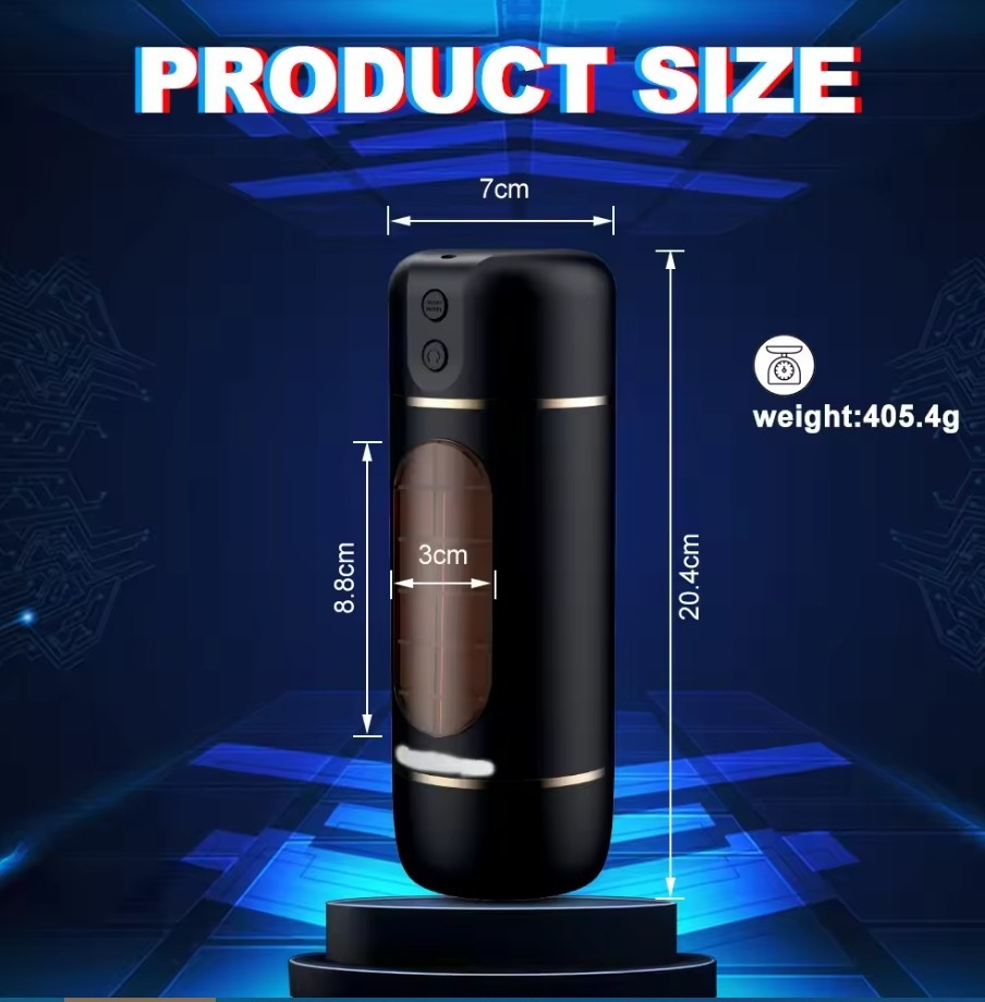 Automatic Stroker Male Mastubator Blowjob Pocket Pussy Handsfree ...