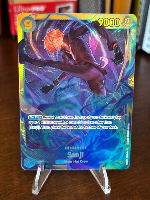 One Piece Card Game Sanji OP06-119 Secret Rare English SEC Wings Of The ...