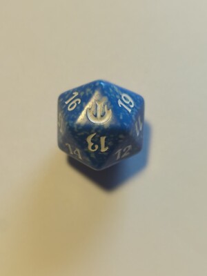 MTG D20 Spindown 20-sided Life Counter die dice Journey into Nyx Blue ...