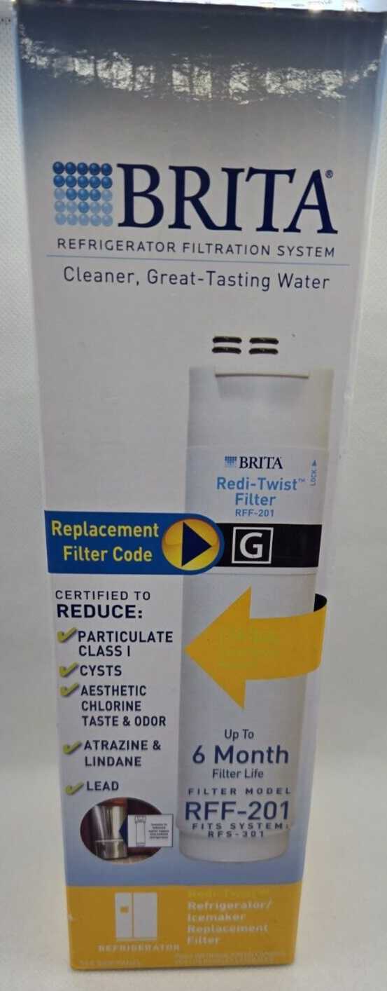 Brita Redi-Twist Refrigerator/Ice-Maker Replacement Filter - Model RFF ...