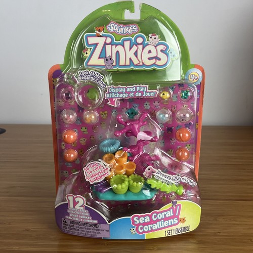 NEW SEALED SQUINKIES ZINKIES SEA CORAL SET FIGURES PETS 12 PCS NIB | eBay