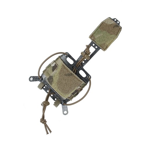 T-type Elastic Fixed Tactical Helmet NVG Battery Storage Pouch Bag for ...