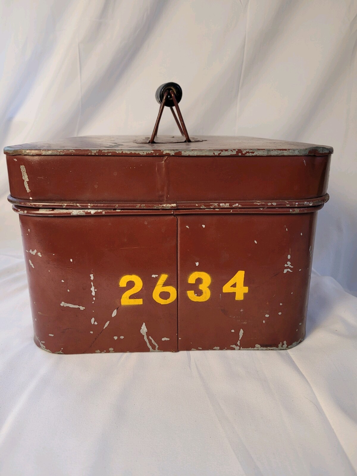 Vintage Pennsylvania Railroad Metal Document Box with Key! | eBay