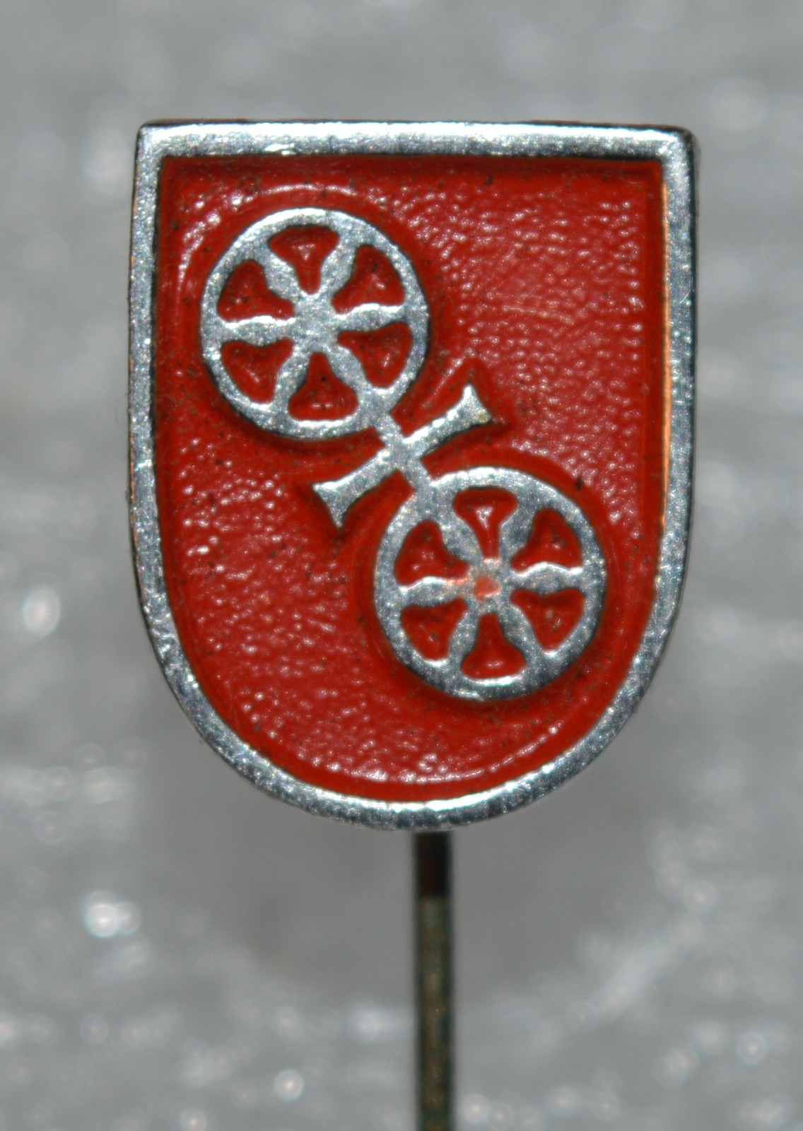 MAINZ Germany Coat of arms Crests Heraldic vtg pin badge Wappen ...