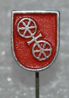 MAINZ Germany Coat of arms Crests Heraldic vtg pin badge Wappen ...
