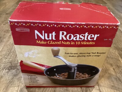 Back to Basics NUT ROASTER - Make Glazed Nuts in 10 Minutes - New | eBay