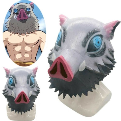 Demon Slayer Kimetsu no Yaiba Hashibira Inosuke Wild Boar Halloween ...