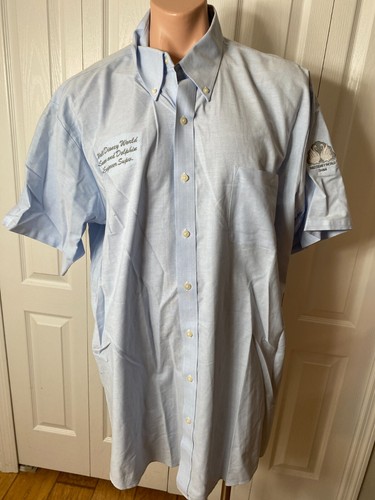 Vtg Disney World Swan Dolphin Engineer Cast Employee Uniform Shirt Mens ...