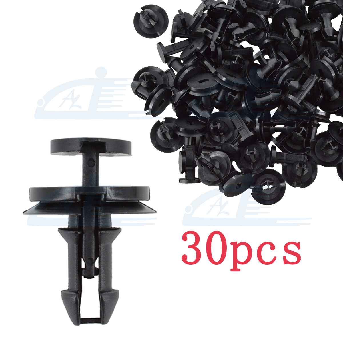 30pcs Front Bumper Clips For 9mm Hole GMC Sierra Chevy Silverado 1500 ...