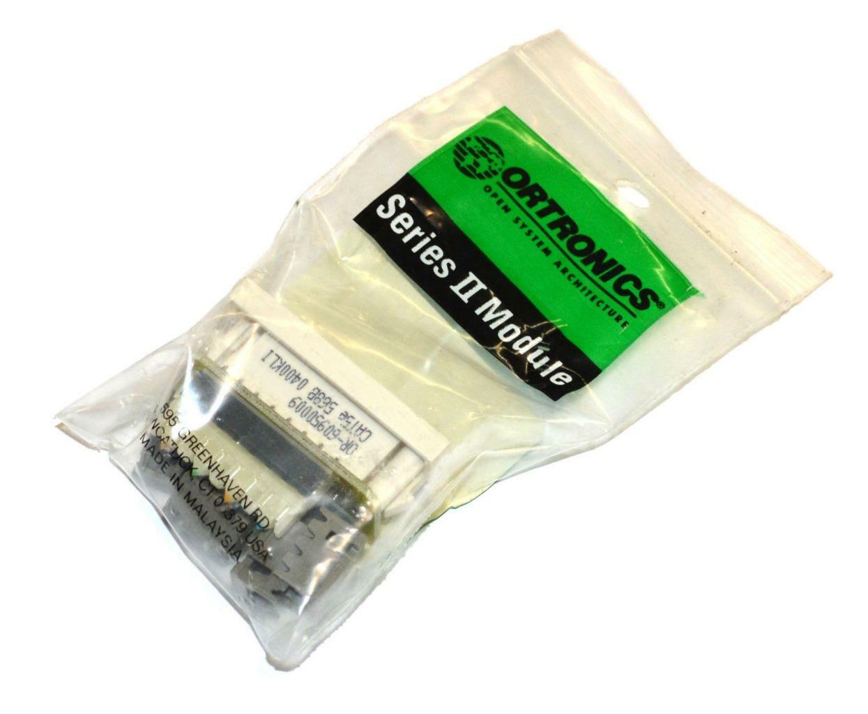 New Ortronics OR-60950009 Series 2 Module 2/8P8C CAT5E Unkeyed 568B Fog ...