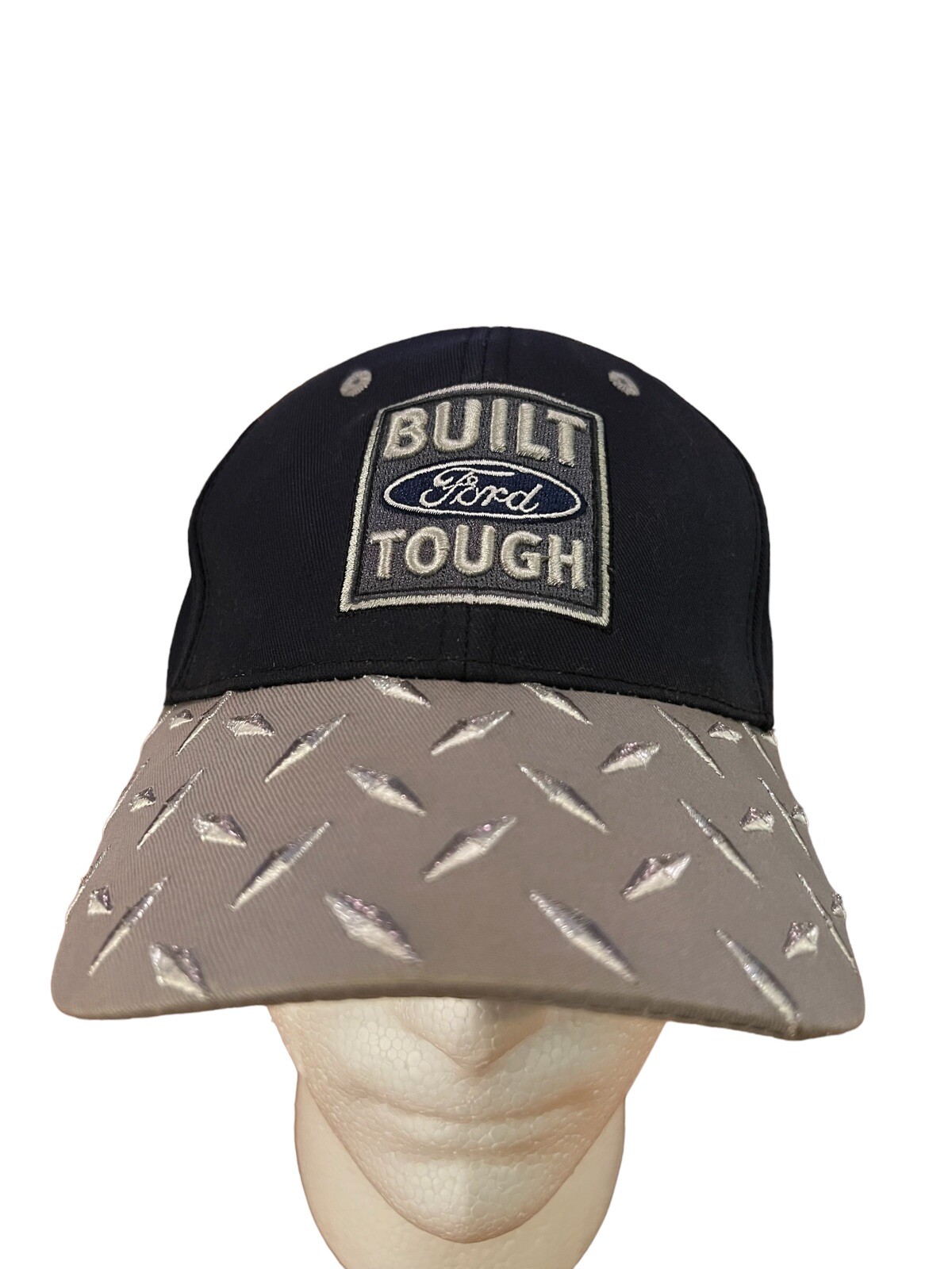 Ford Built Tough Strapback Hat Tailgate Brim Textured… - Gem