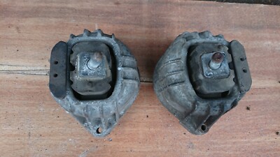 BMW E90 3 SERIES PAIR OF RUBBER ENGINE MOUNTS PT NO 22116760307 ...