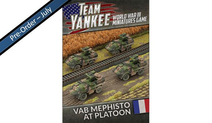 15mm WW3 NATO: VAB Mephisto Anti Tank Platoon Team Yankee | eBay