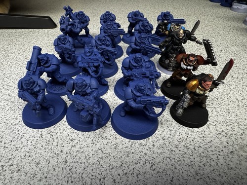 Warhammer 40k Space Marines Firstborn Scouts x20 SEE PICS READ ...