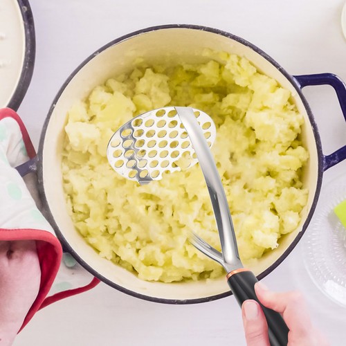Small Hand Held Potato Masher Handheld Crusher Potatoes Pressed Ricer ...