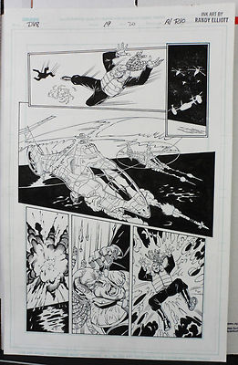 DV8 ISSUE 19 PG. 20 1998 ORIGINAL ART BY AL RIO & RANDY ELLIOTT ...