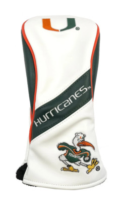 Miami Hurricanes PRG Golf FAIRWAY Wood Head Cover New | eBay