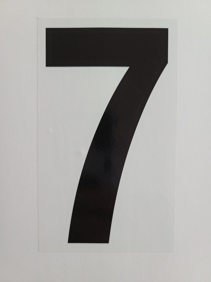 Choice BIG 5" Street Address Reflective Mailbox House Home Number ...