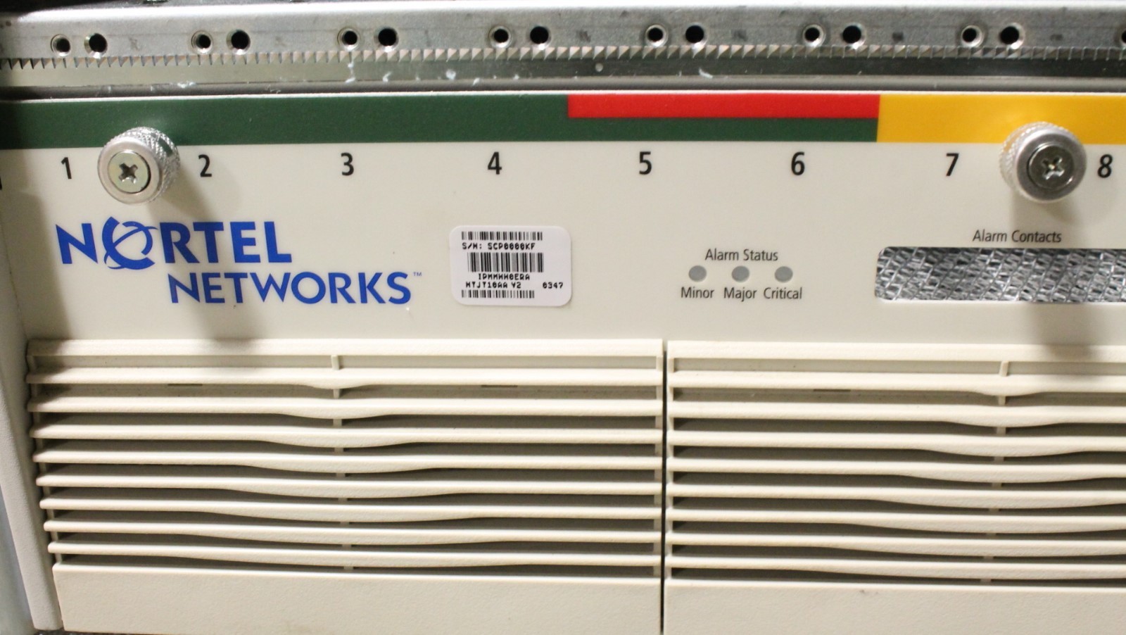 NORTEL Model SHASTA 5000 bsn, p/n ntjt10aa broadband service node ...