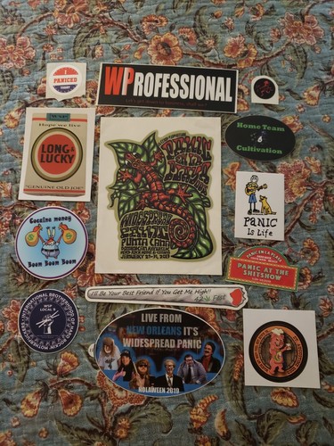 13 Widespread Panic Sticker Lot (420 Fest/HomeTeam/Official 2013 La Playa/LGDTB) | eBay