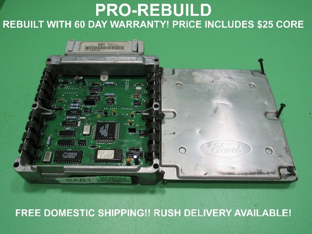 1994 Ford Ranger Engine Control Module ECU Computer ECM Bb3486 F47f ...