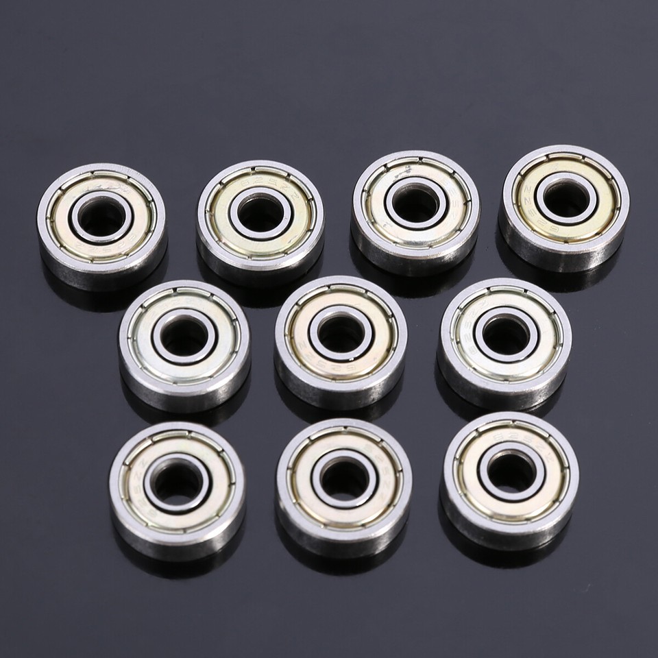 10PCS Bearing Carbon Steel Mini Ball Bearing Miniature Bearings Deep ...