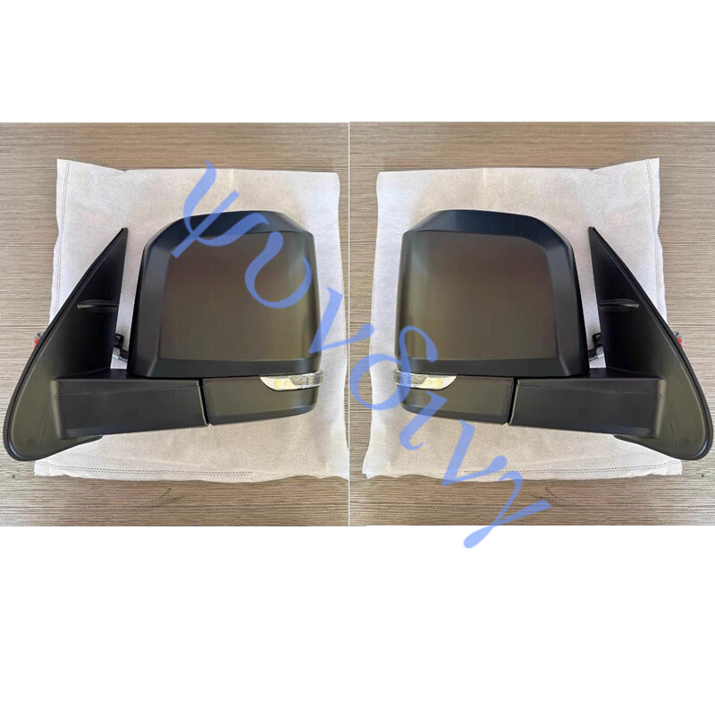 >2010-2014 REFIT 2019 FOR TOYOTA HIACE 200 VAN BLACK SIDE MIRROR W/TURN ...