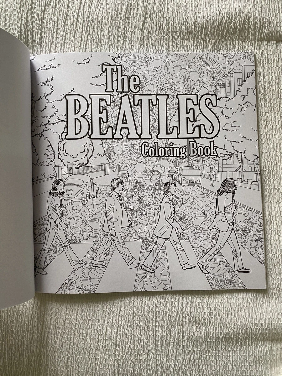 The Beatles Coloring Pages