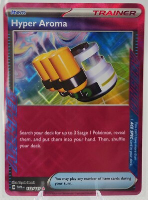 Hyper Potion Holo Trainer 152/167 ACE SPEC Twilight Masquerade Pokemon ...