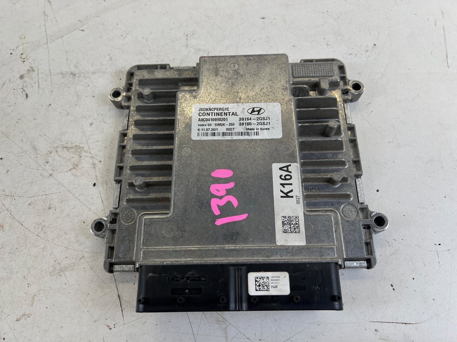 Hyundai Veloster N Engine Computer ECU DME JS 19-22 OEM 39164-2GSJ1 | eBay