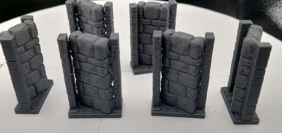 HeroQuest 35 Piece Dungeon Set - Secret Door - Pit Trap - dnd READY TO ...