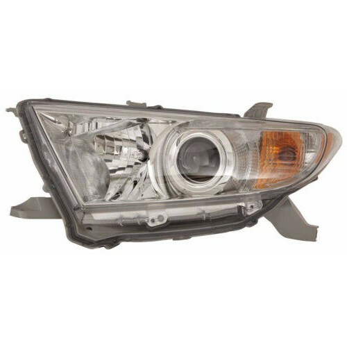 LH Left Drive side Headlamp Headlight USA Built fits 2011 2013 Toyota ...