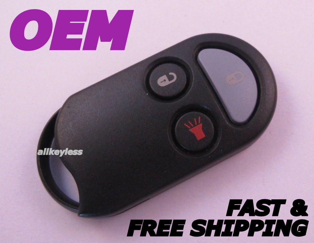 Original NISSAN keyless entry remote key fob transmitter alarm KOBUTA3T ...