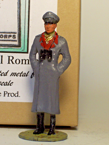 Toy Soldiers-World War Two-German Panzer Army-Marshal Erwin Rommel ...