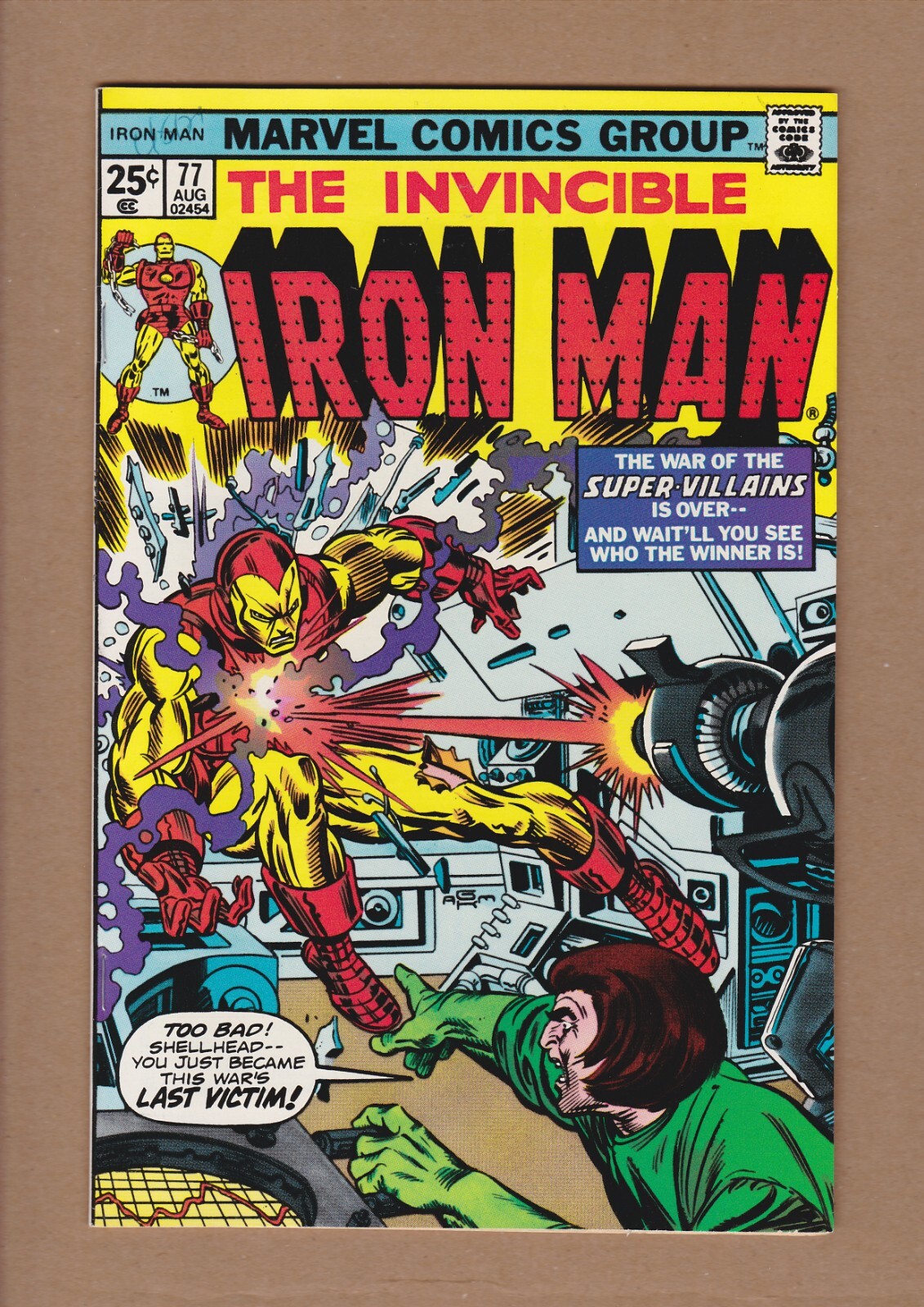 THE INVINCIBLE IRON MAN 77 (Marvel, August 1975) - 8.5 VF+ condition | eBay