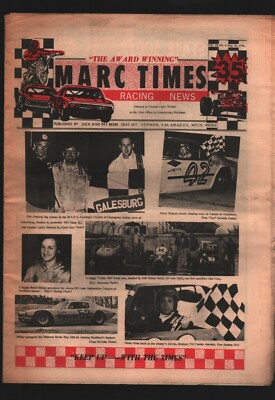 Marc Times Racing May 14 1974 Jim Aldrich Carling Circuit of Champs ...